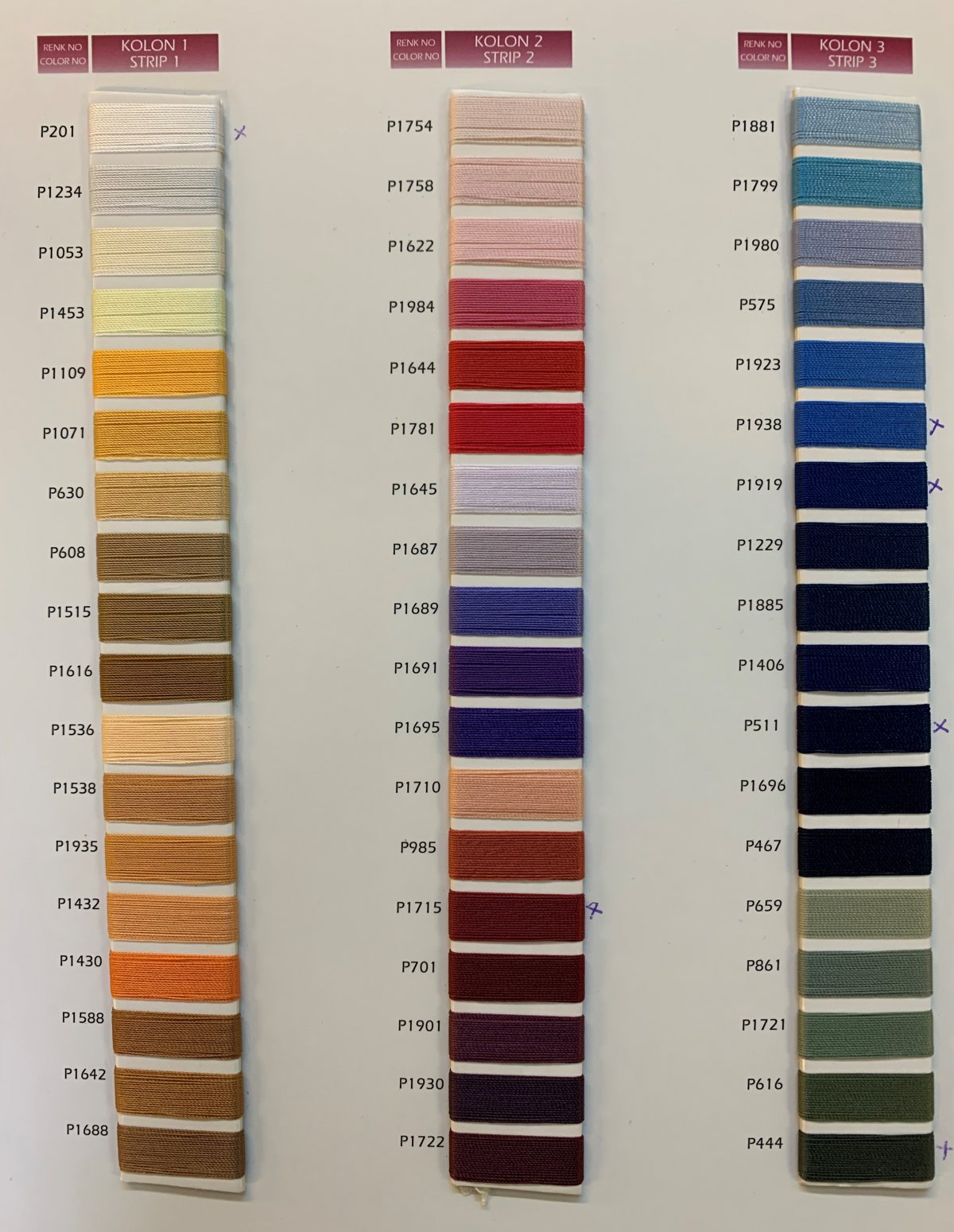 POLYART 40 sytråd - 1200 mtr spole